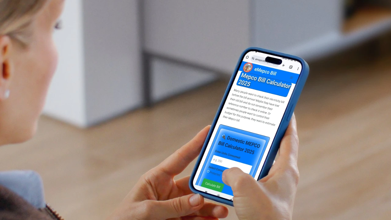 Mepco Bill Calculator 2025 | easy simple and perfect