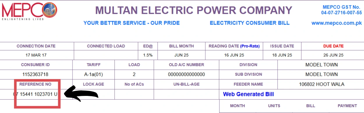 Check MEPCO Bill Online – Fast, Free, & 24/7 Access | June
